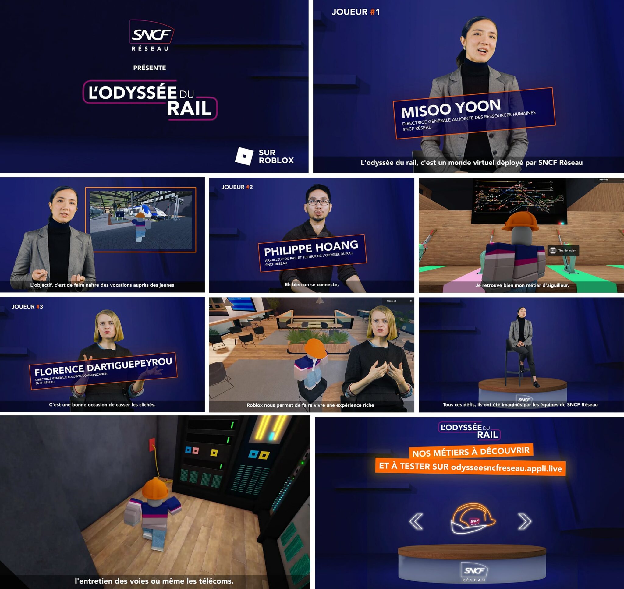 Eve Agency Paris - SNCF Réseau - L'odyssée du rail